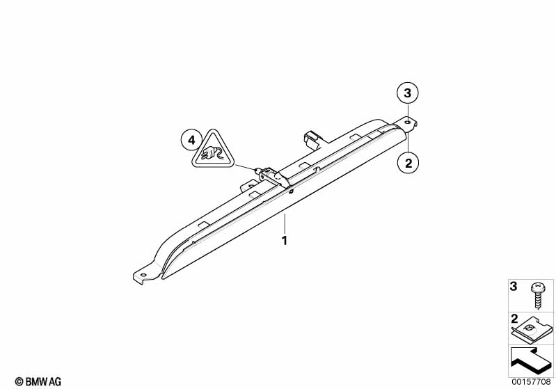 Genuine BMW 63257272967 E70 Third Stoplamp (Inc. X5) – ML Performance
