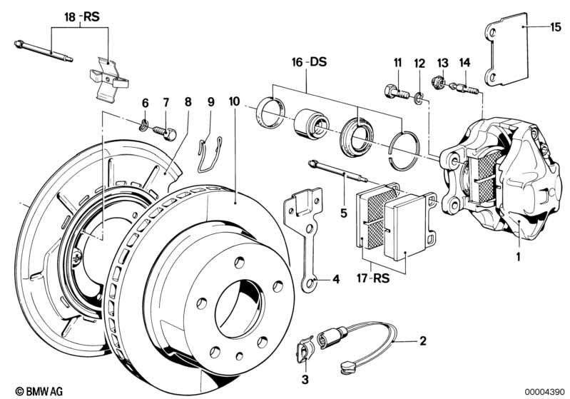 WTB E12 based rear brake pins & plate - bigcoupe.com