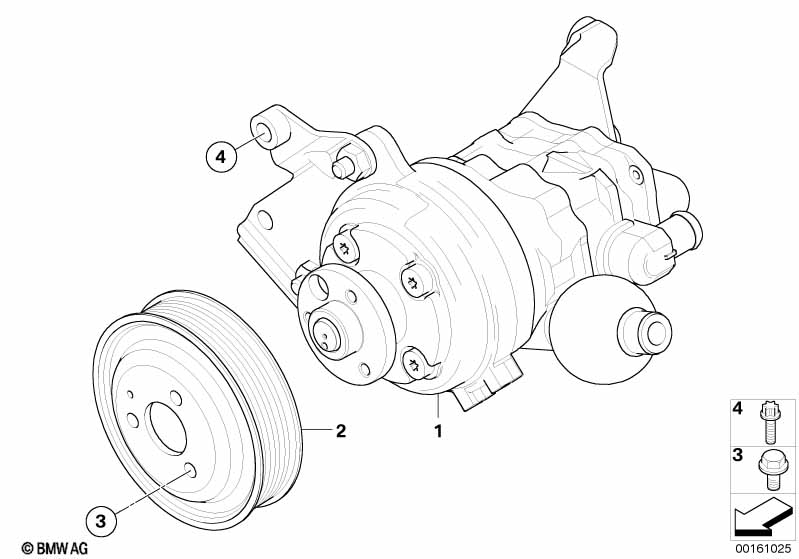 Genuine BMW 32416776837 E60 Tandem Pump (Inc. 535i) | ML Performance UK ...