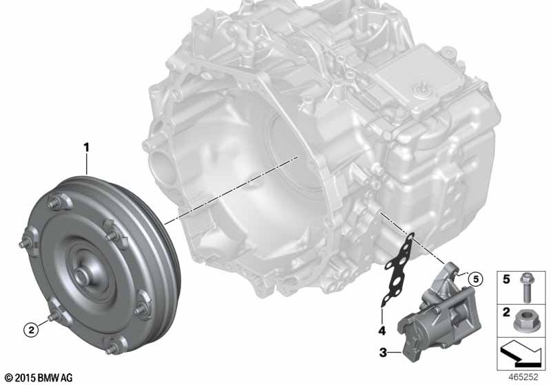 Genuine BMW Mini 24008635757 F45 Hex Bolt M8X30 (Inc. 225xe, i8 & Coop ...